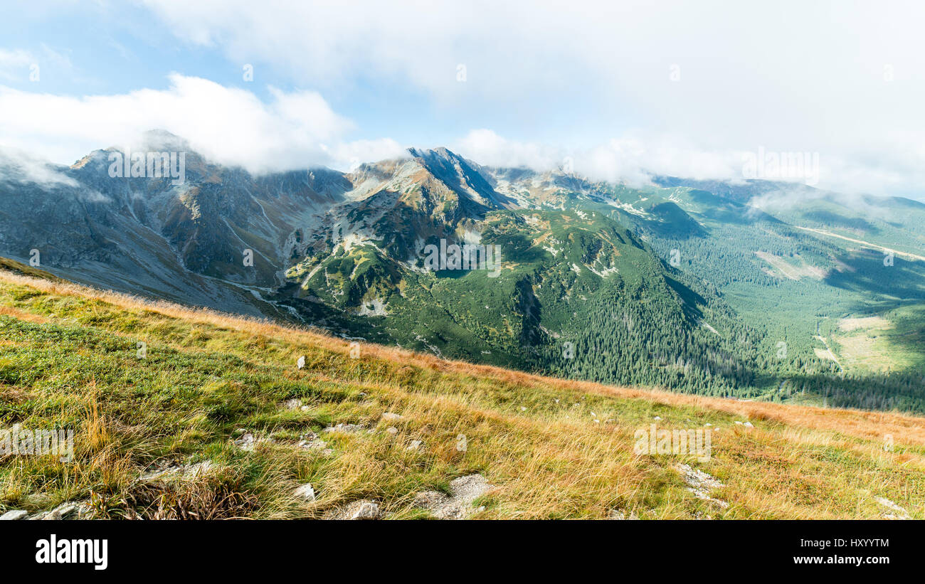 View of autumn nature in Tatra Mountains in Slovakia Stock Photo - Alamy