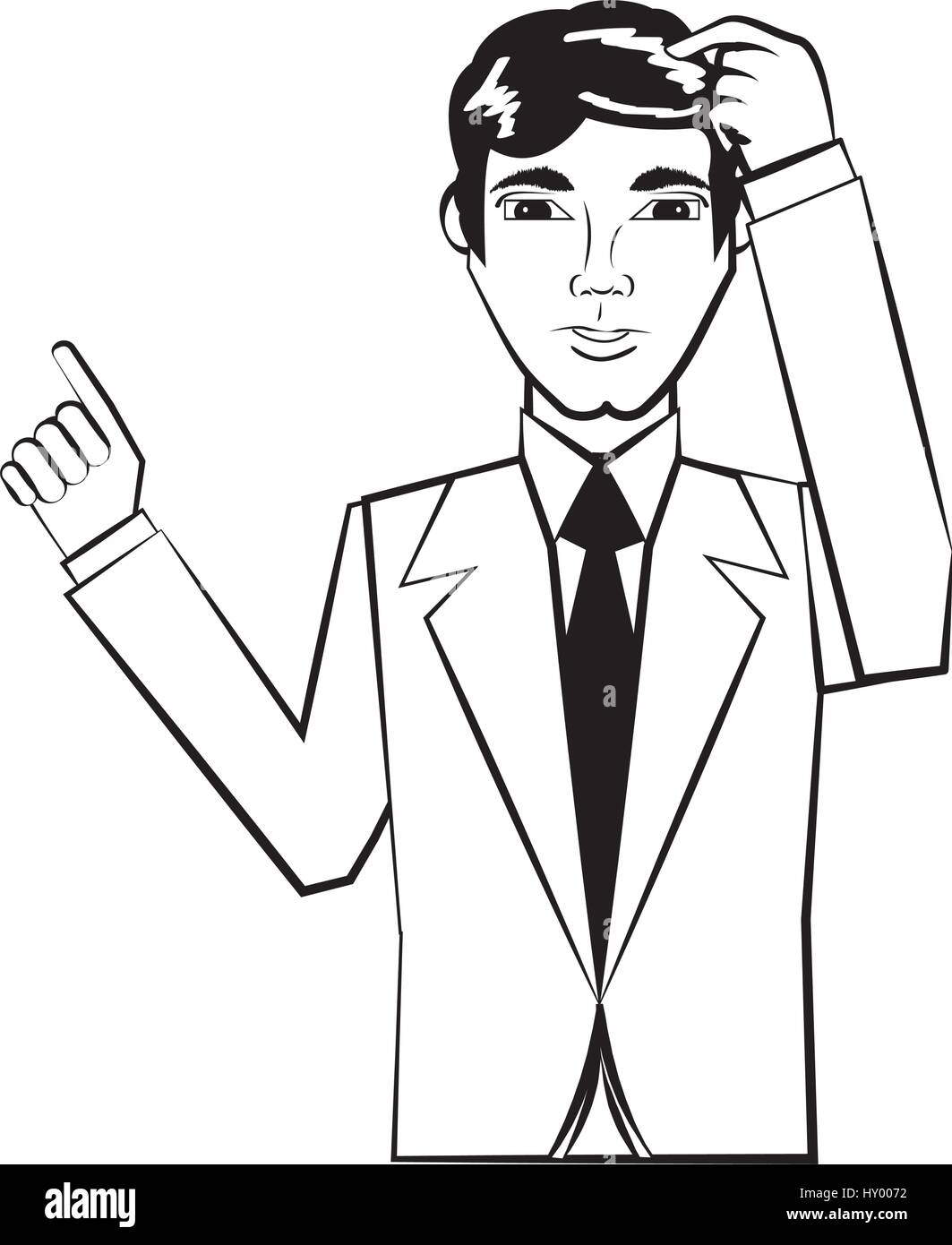 man character posture line Stock Vector Image & Art - Alamy