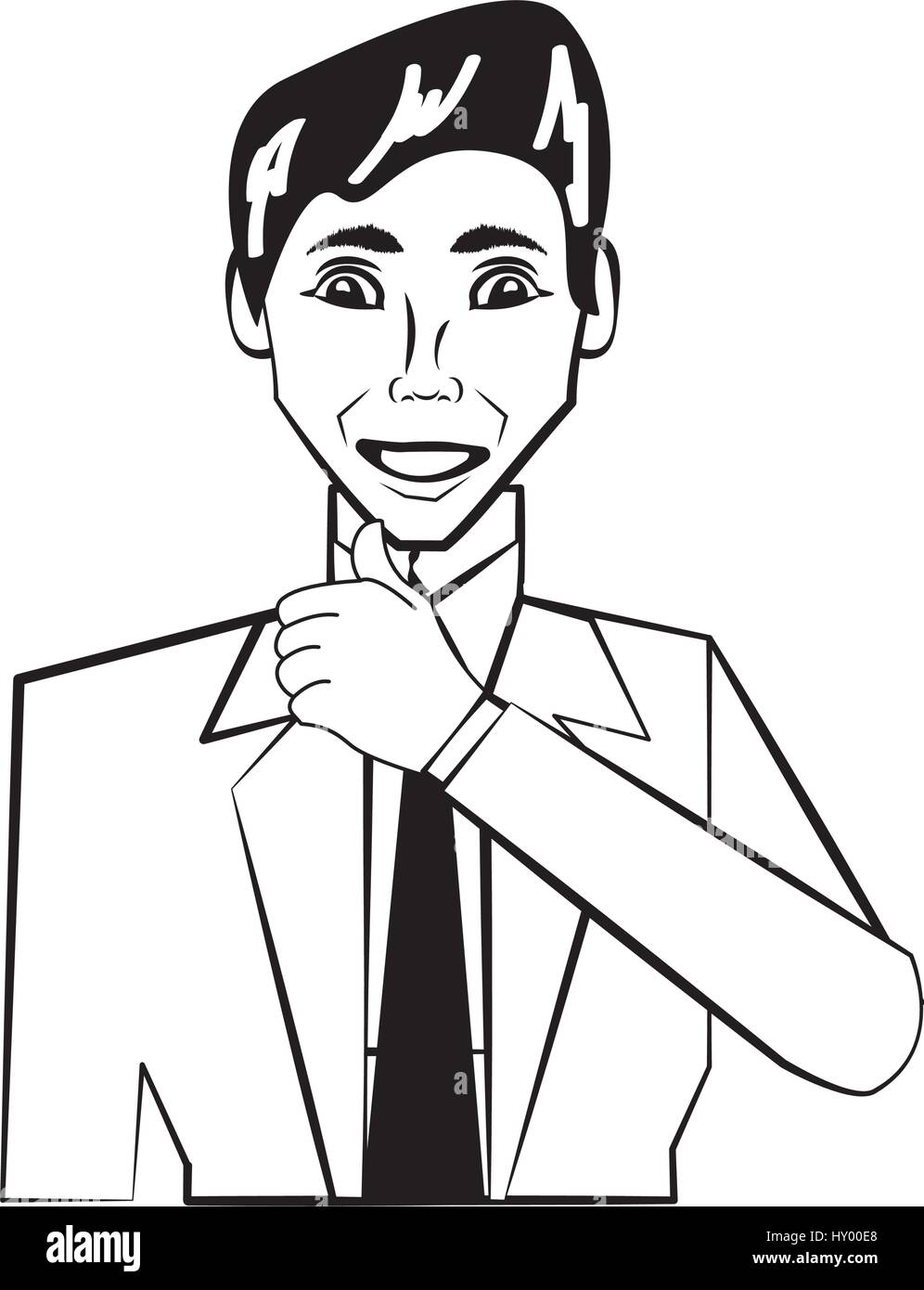 man character posture line Stock Vector Image & Art - Alamy