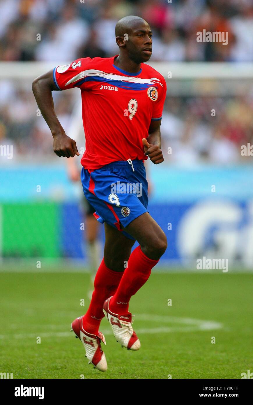 PAULO WANCHOPE COSTA RICA & HEREDIANO CS WORLD CUP MUNICH GERMANY 09 ...