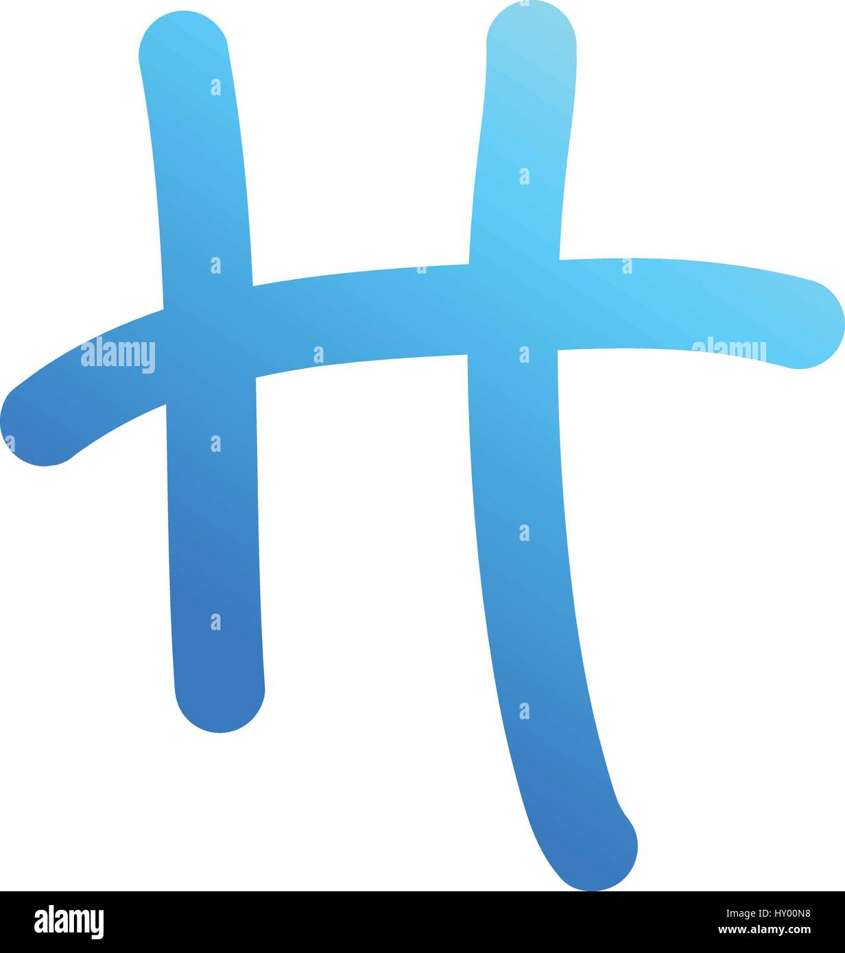 letter H Symbol design illustration, Creative Concept Stock Vector ...