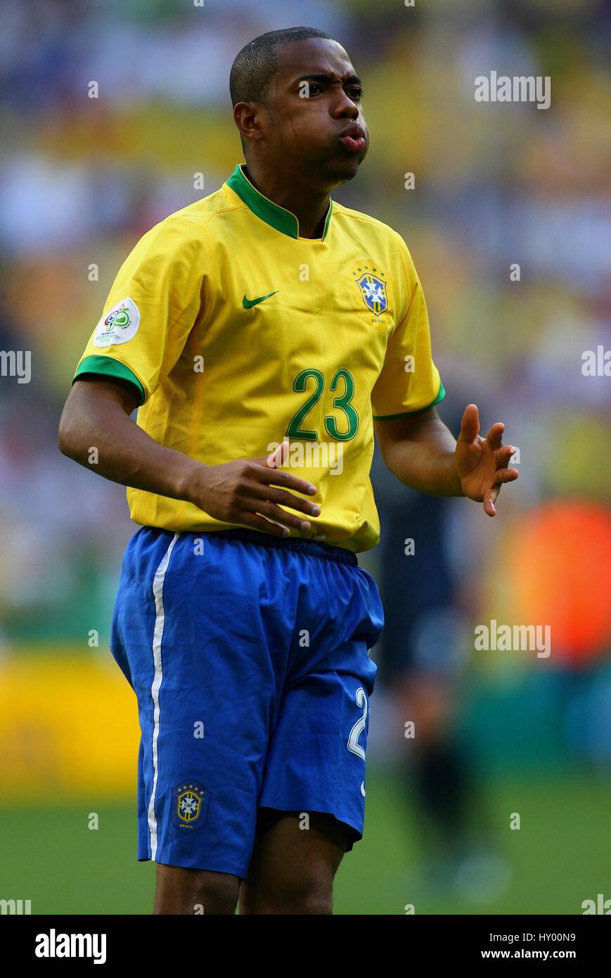 ROBINHO BRAZIL & REAL MADRID WORLD CUP MUNICH GERMANY 18 June 2006 ...