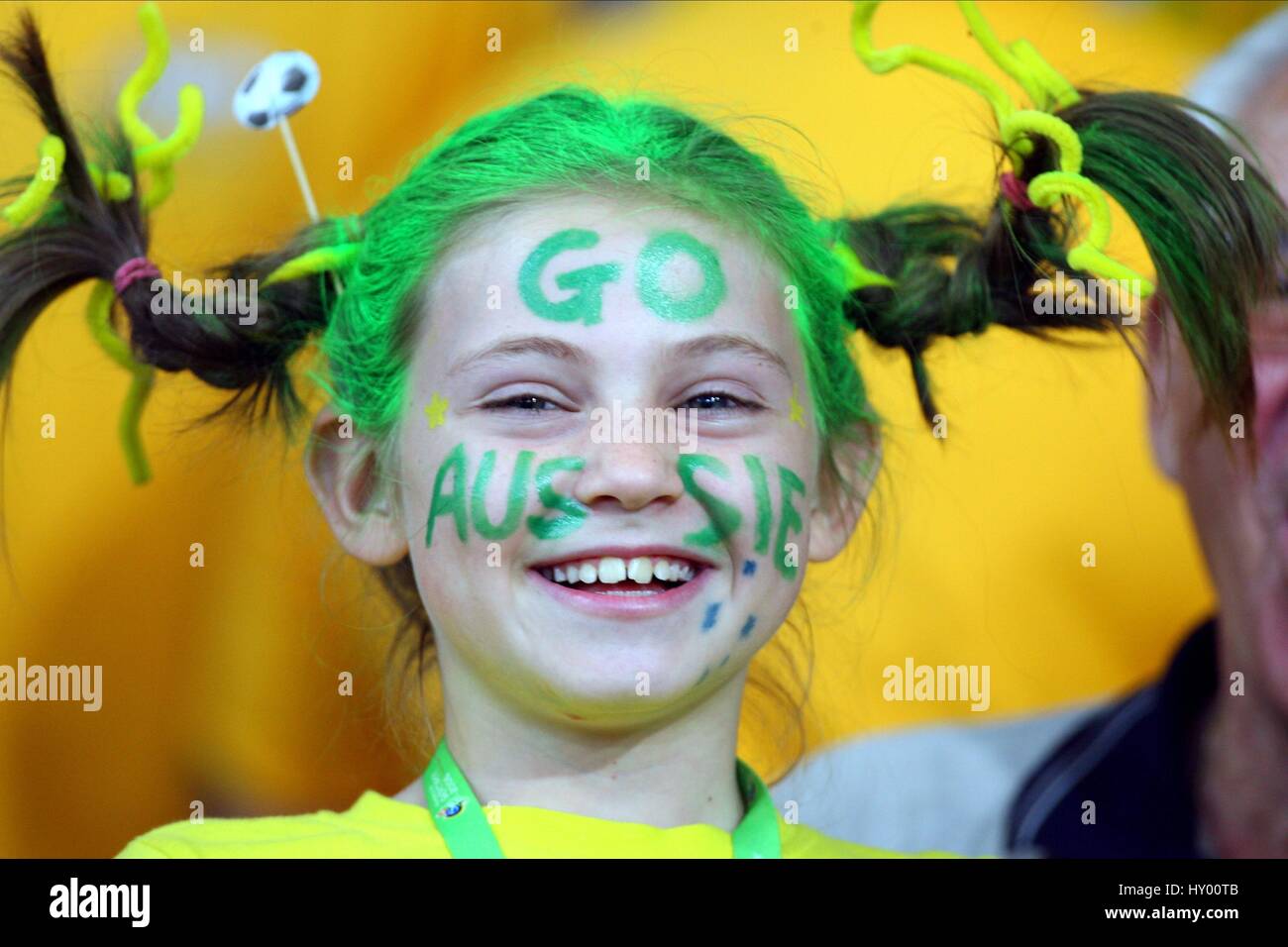 Young australian football fan hi-res stock photography and images - Alamy