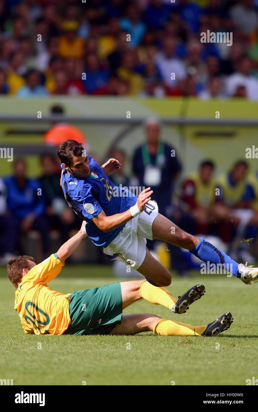 LUKE WILKSHIRE & PERROTTA ITALY V AUSTRALIA FRITZ-WALTER-STADION ...