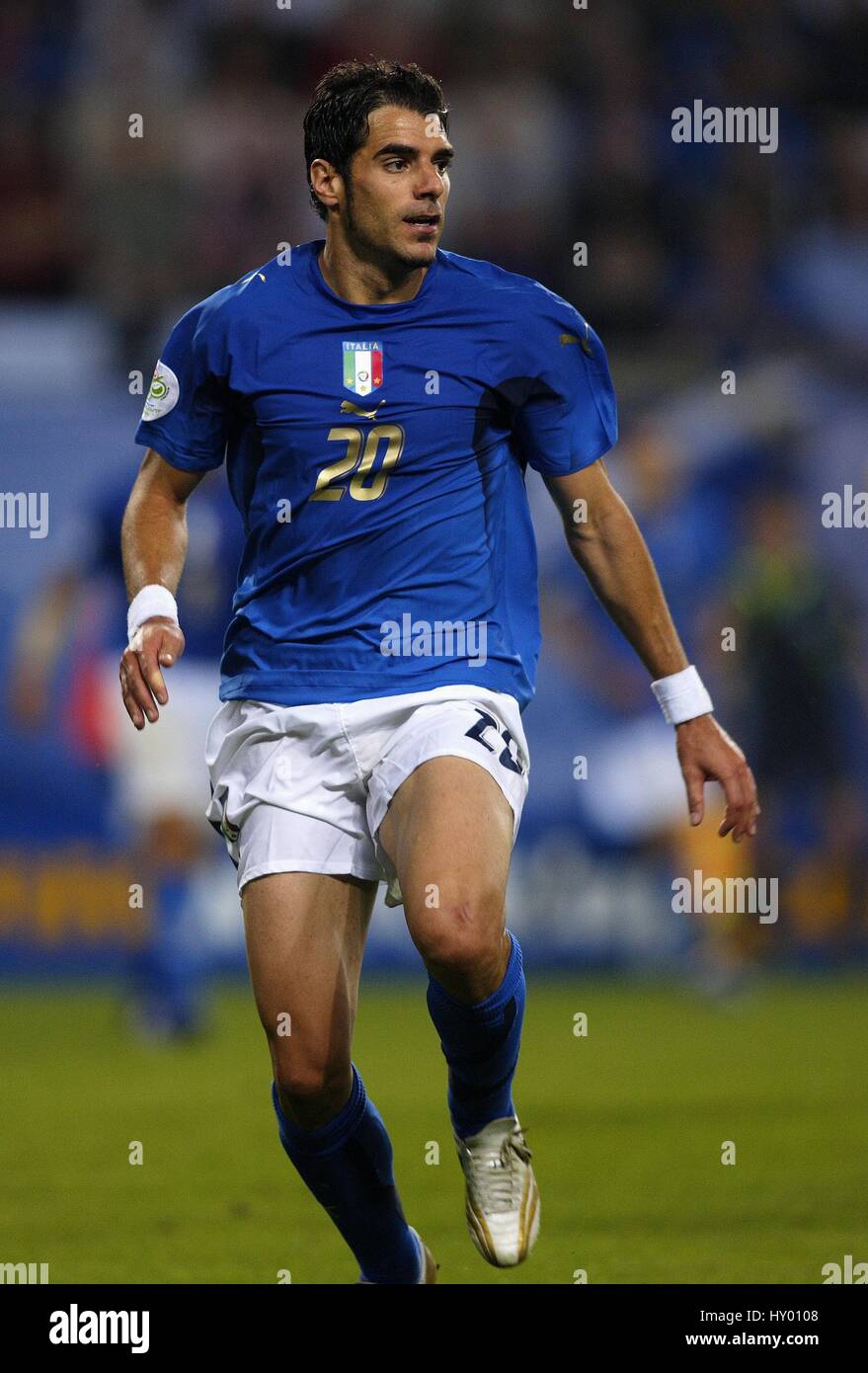 SIMONE PERROTTA ITALY & AS ROMA WORLD CUP AOL ARENA HAMBURG GERMANY 30 ...