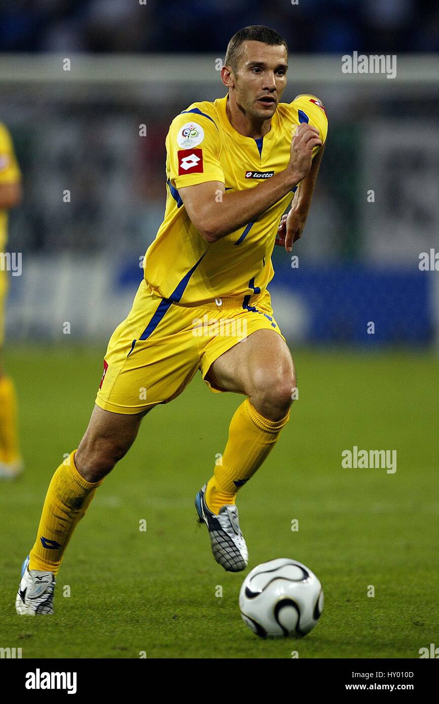 ANDRIY SHEVCHENKO UKRAINE & CHELSEA FC WORLD CUP AOL ARENA HAMBURG ...