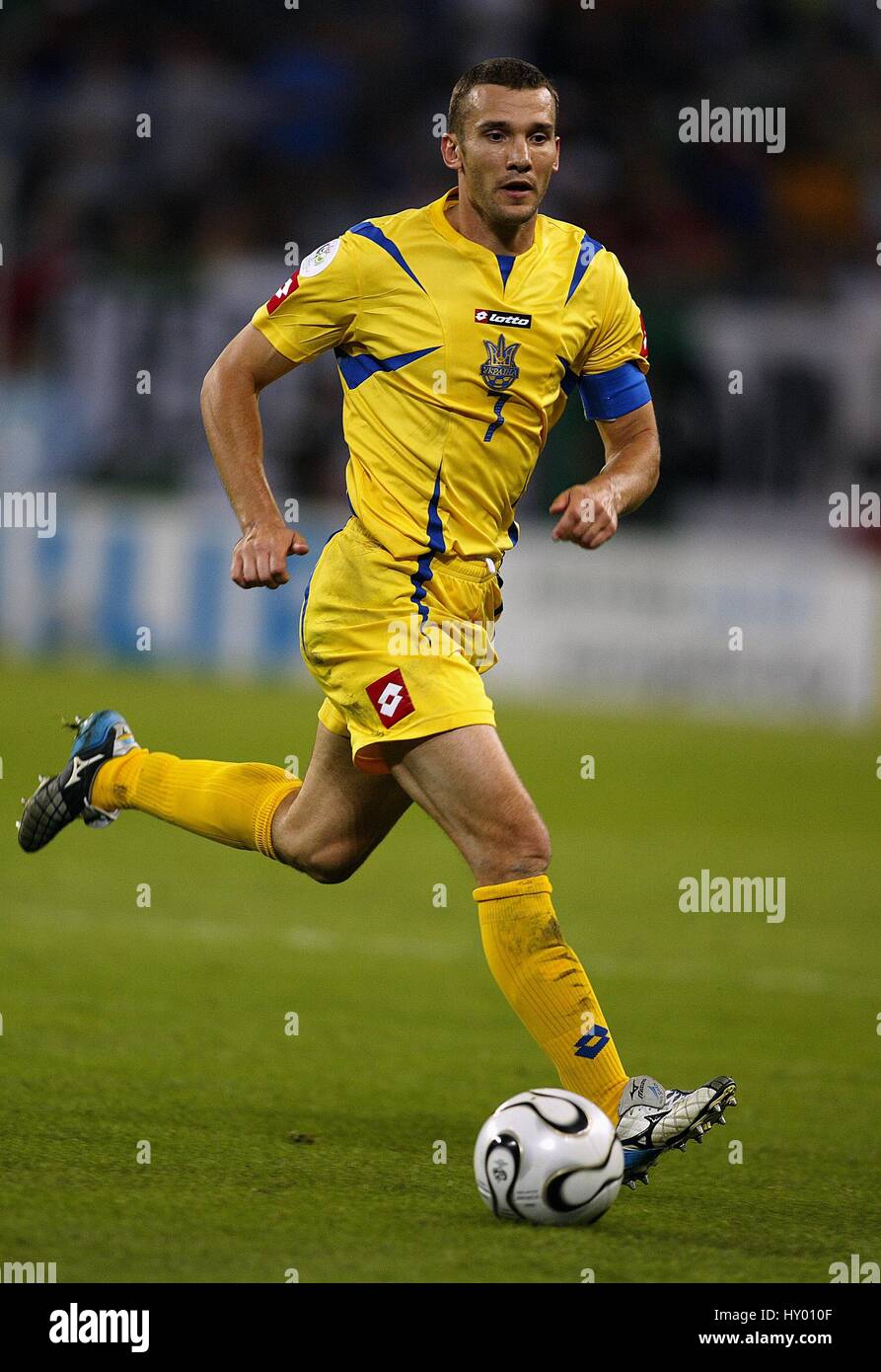 ANDRIY SHEVCHENKO UKRAINE & CHELSEA FC WORLD CUP AOL ARENA HAMBURG ...