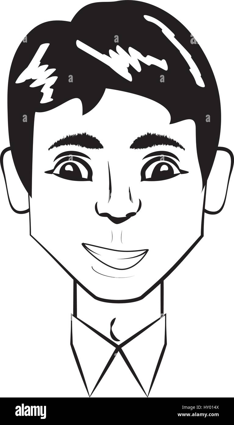 head man avatar comic Stock Vector Image & Art - Alamy