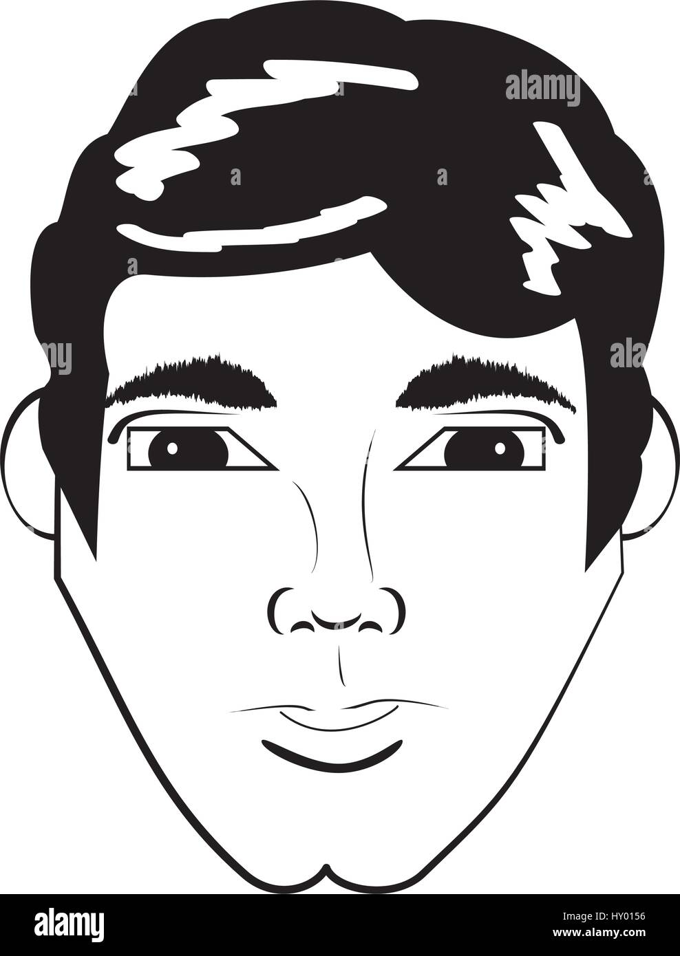 head man avatar comic Stock Vector Image & Art - Alamy