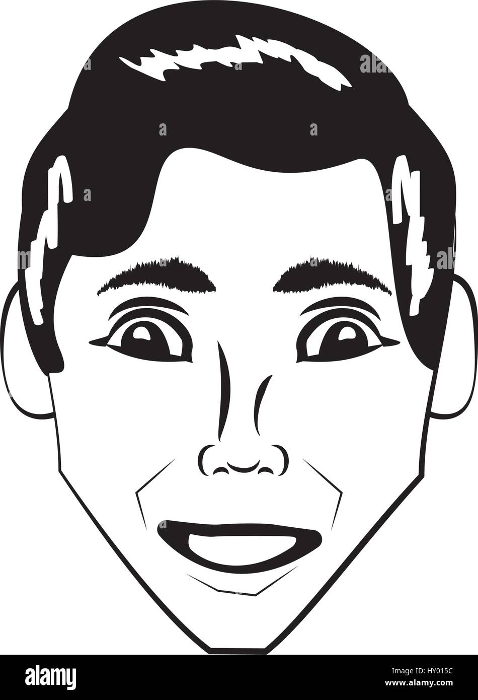 head man avatar comic Stock Vector Image & Art - Alamy