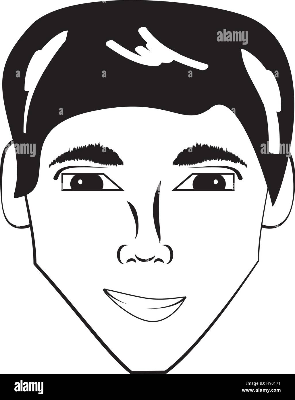 head man avatar comic Stock Vector Image & Art - Alamy