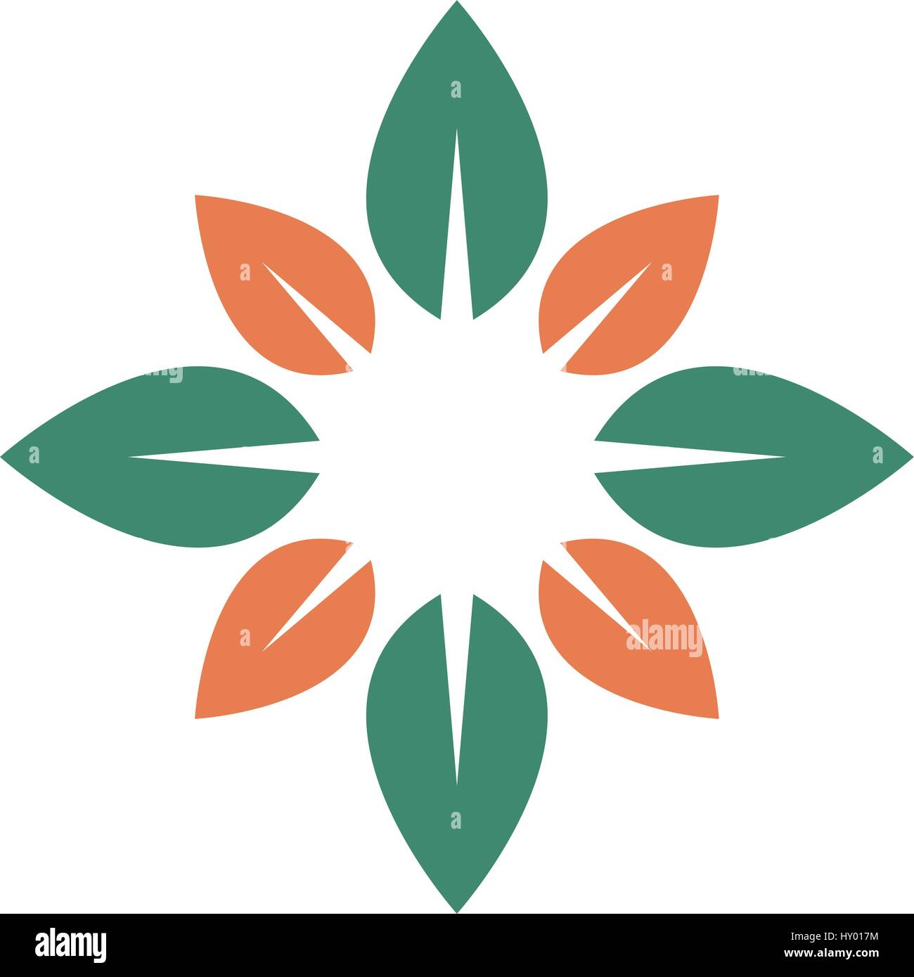 Natural symbol design concept Illustration Stock Vector Image & Art - Alamy