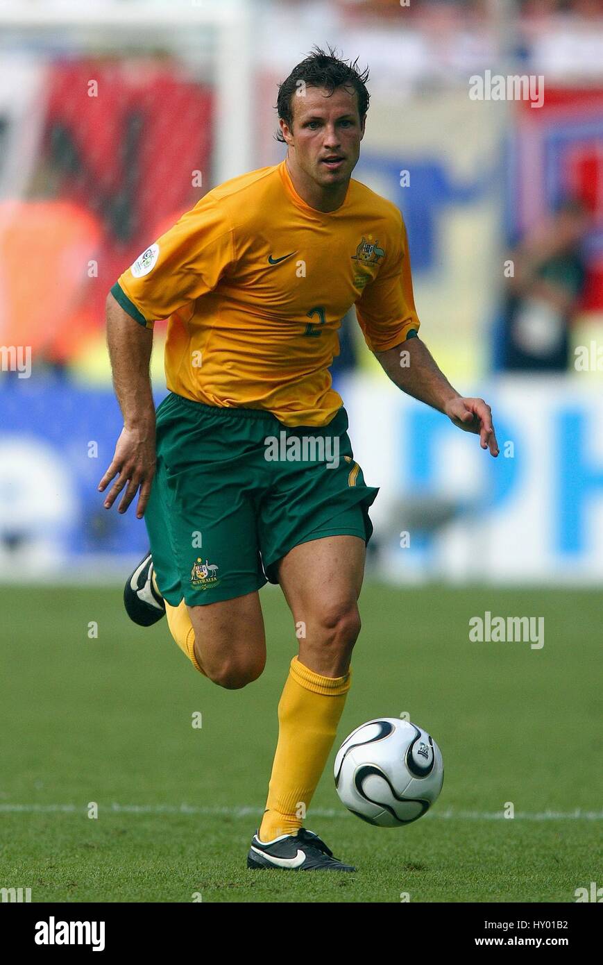 LUCAS NEILL AUSTRALIA & BLACKBURN ROVERS WORLD CUP FRITZ-WALTER STADION ...