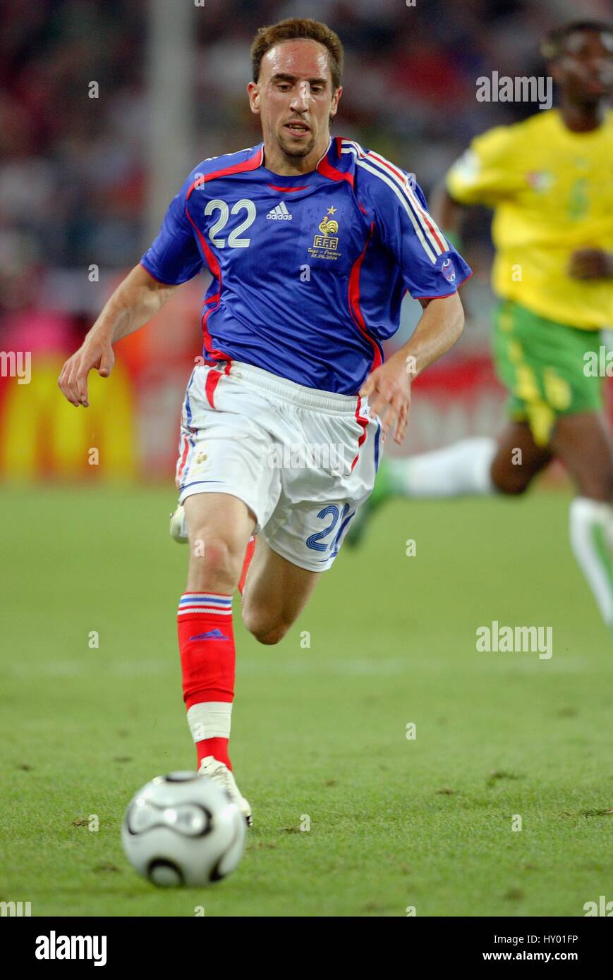 FRANCK RIBERY FRANCE & OLYMPIQUE MARSEILLE WORLD CUP RHEIN ENERGIE ...