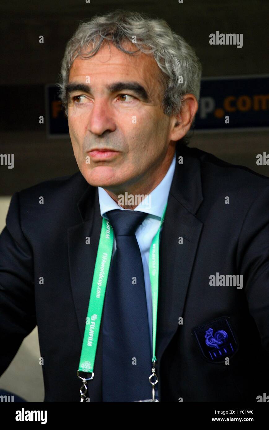 Raymond domenech france football coach hi-res stock photography and ...