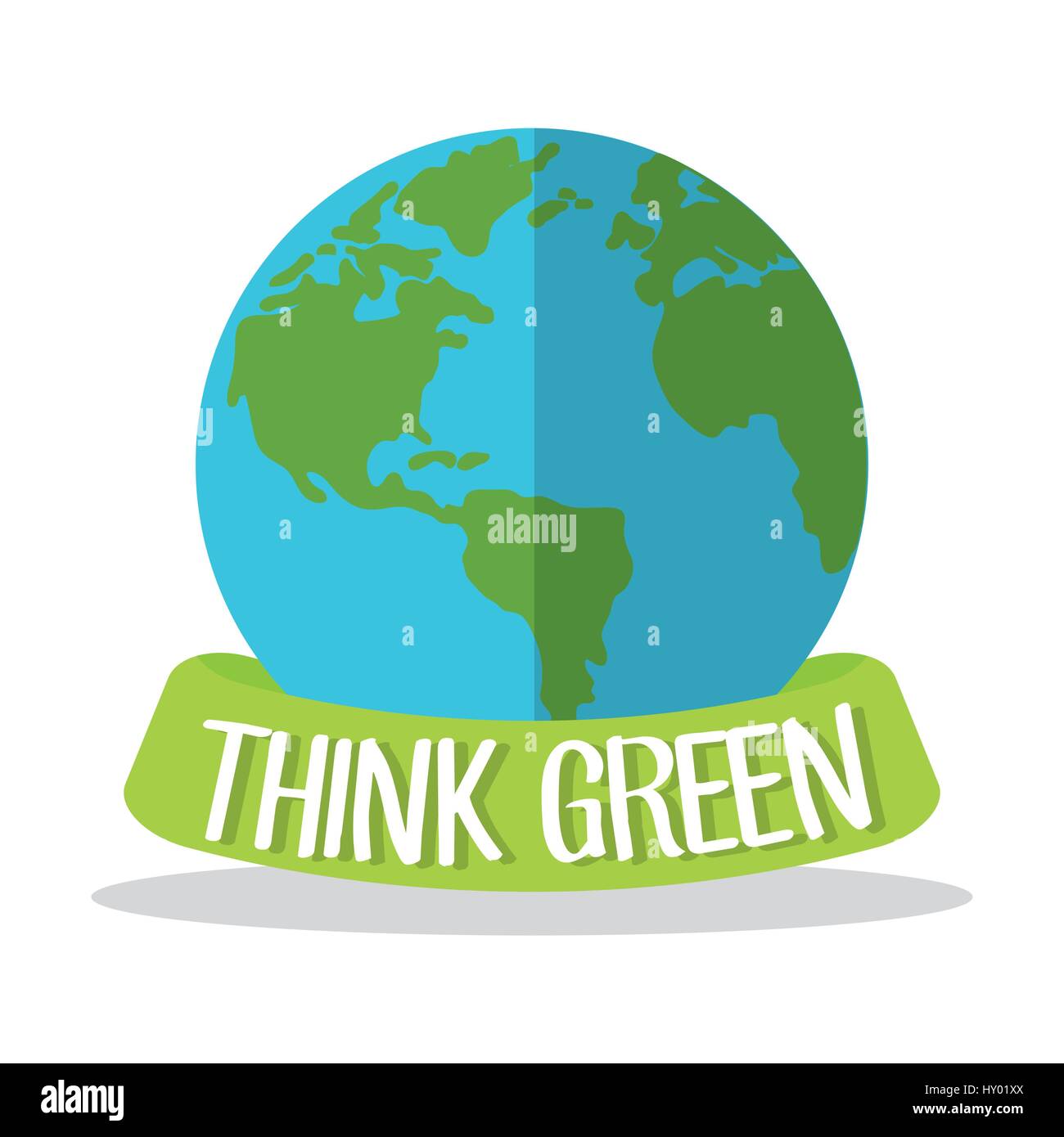 think green globe world Stock Vector Image & Art - Alamy