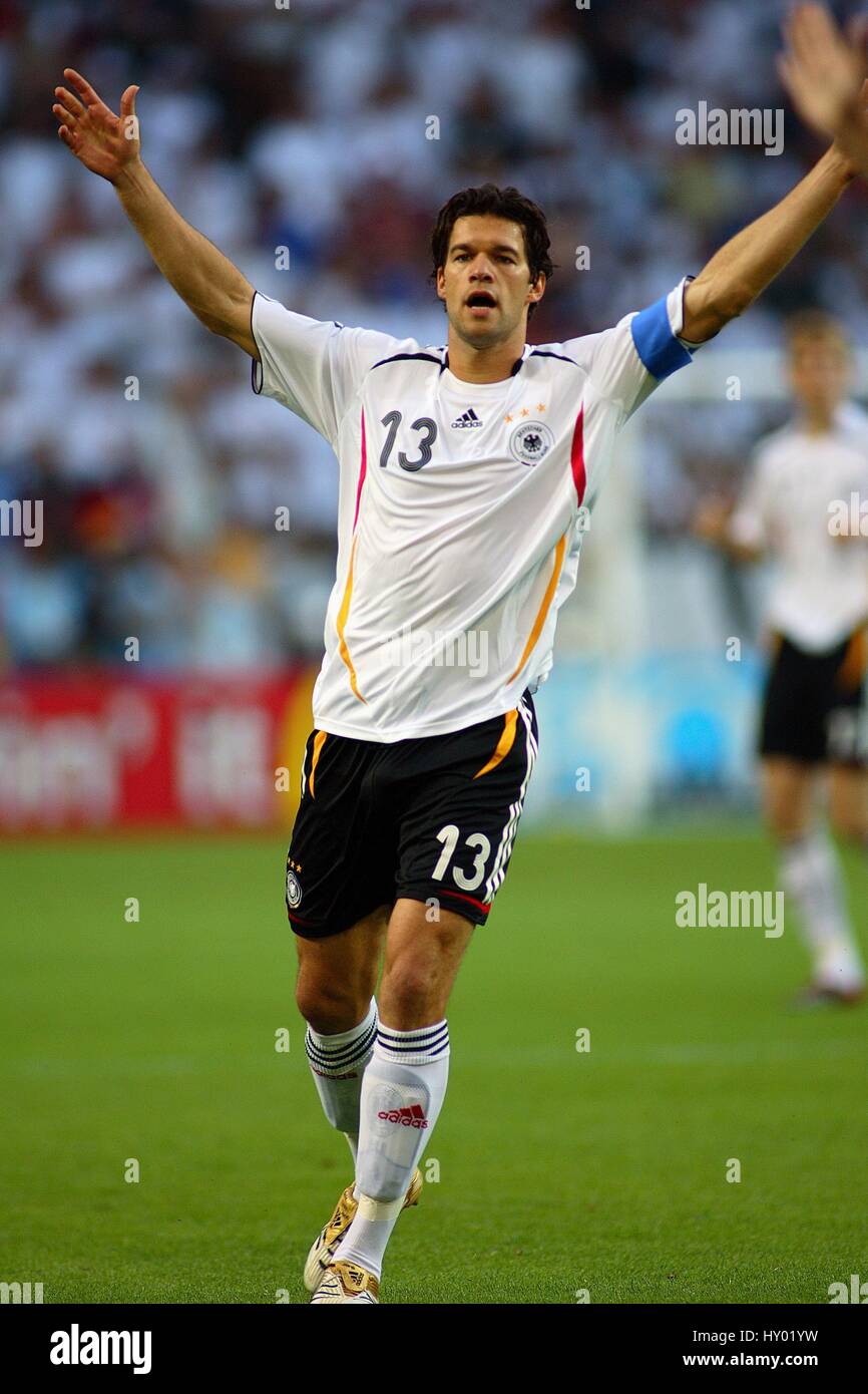 MICHAEL BALLACK GERMANY & CHELSEA FC WORLD CUP DORTMUND GERMANY 04 July ...