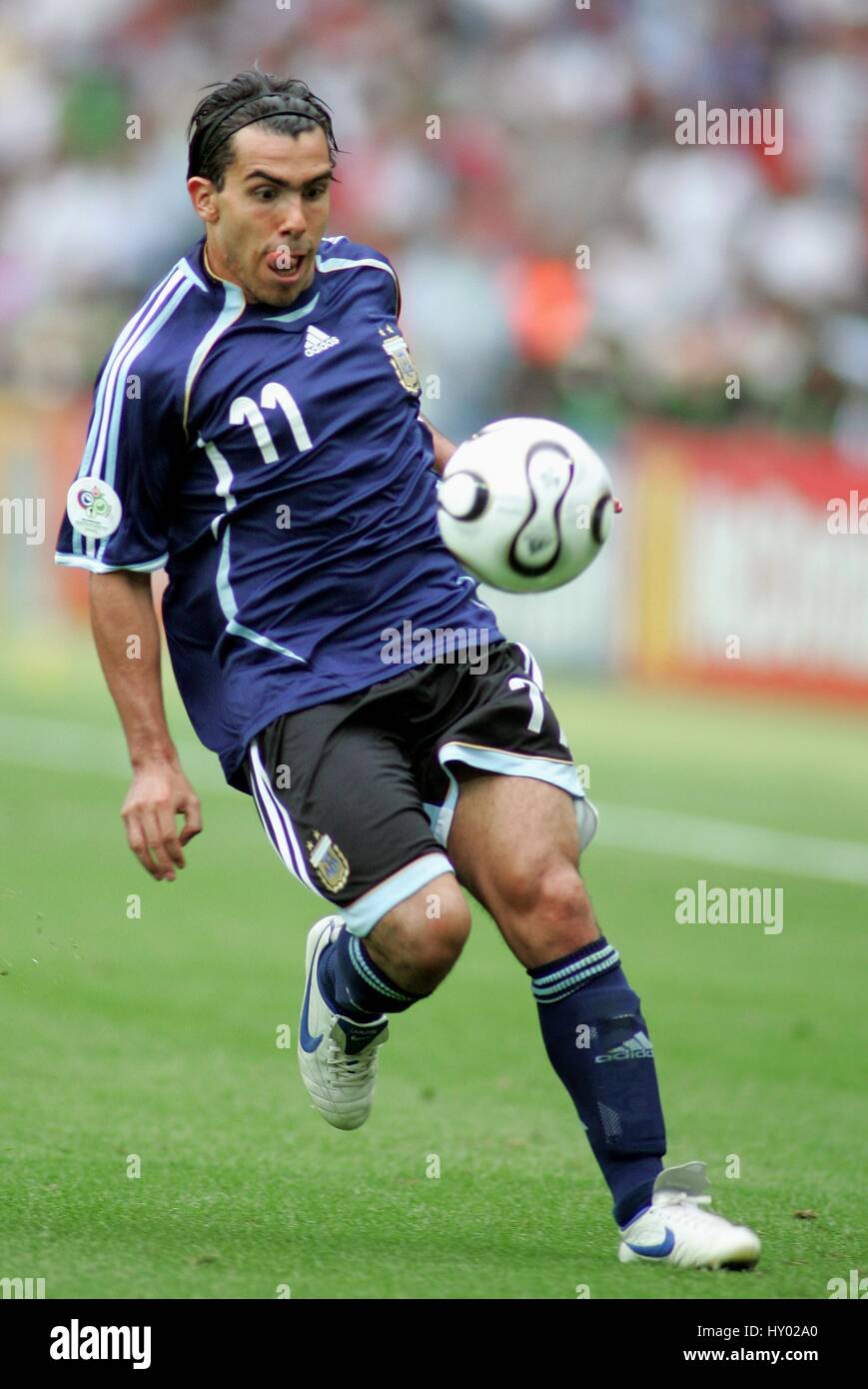 CARLOS TEVEZ ARGENTINA & CORINTHIANS WORLD CUP BERLIN GERMANY 30 June ...
