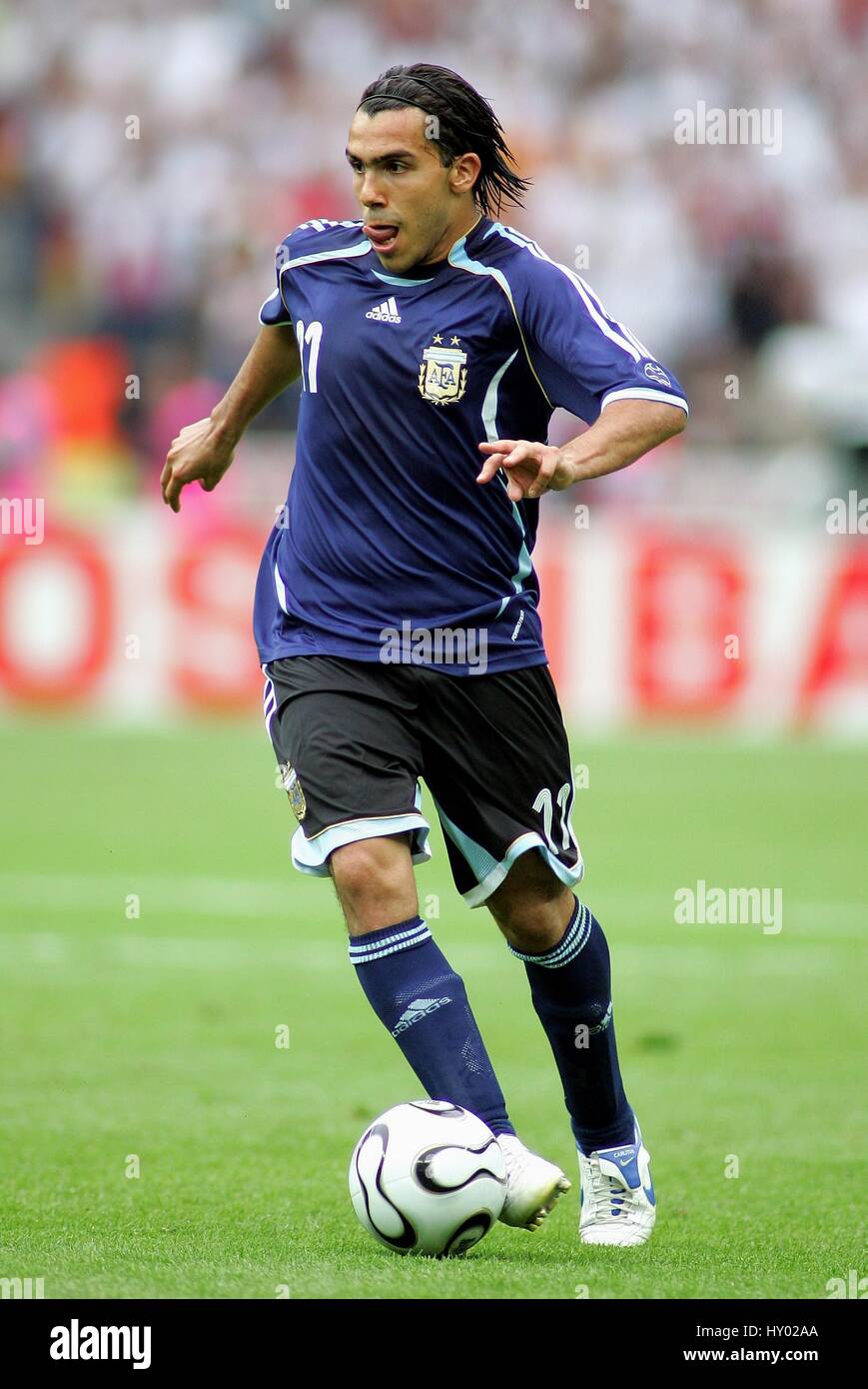 CARLOS TEVEZ ARGENTINA & CORINTHIANS WORLD CUP BERLIN GERMANY 30 June ...