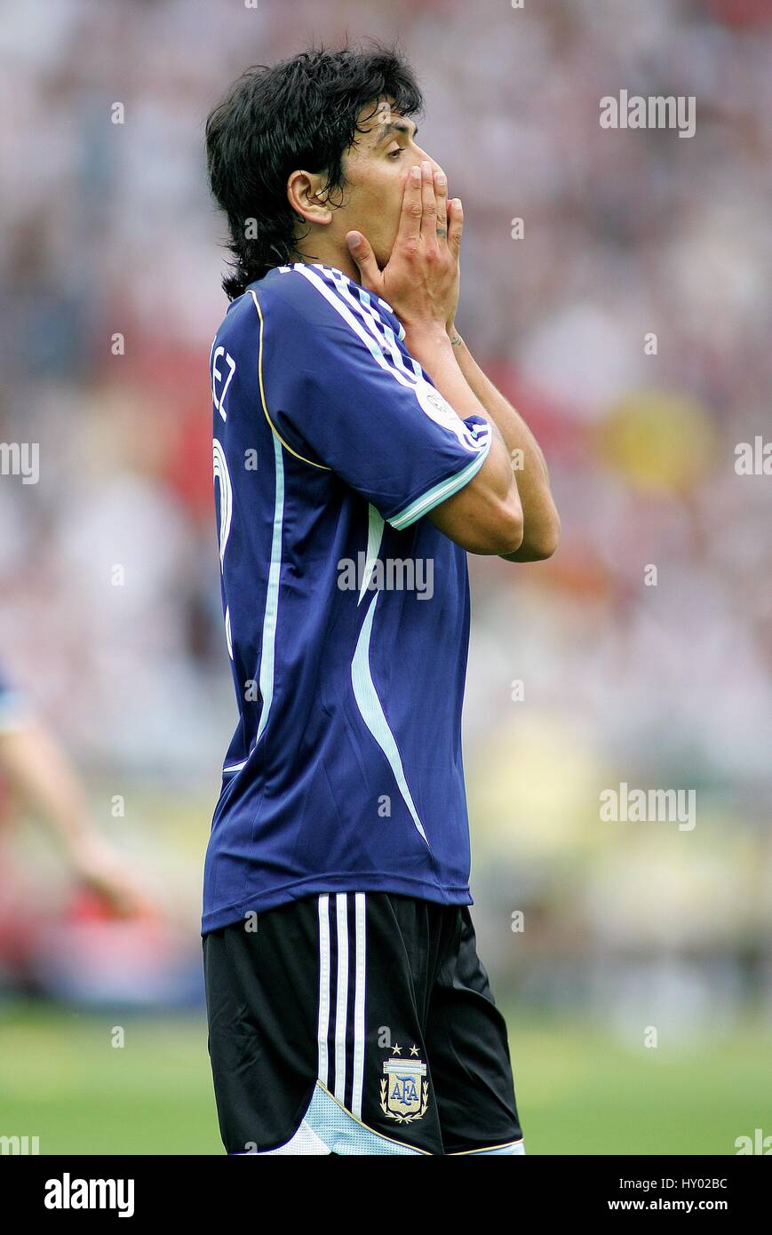 JULIO CRUZ ARGENTINA & INTER MILAN WORLD CUP BERLIN GERMANY 30 June ...