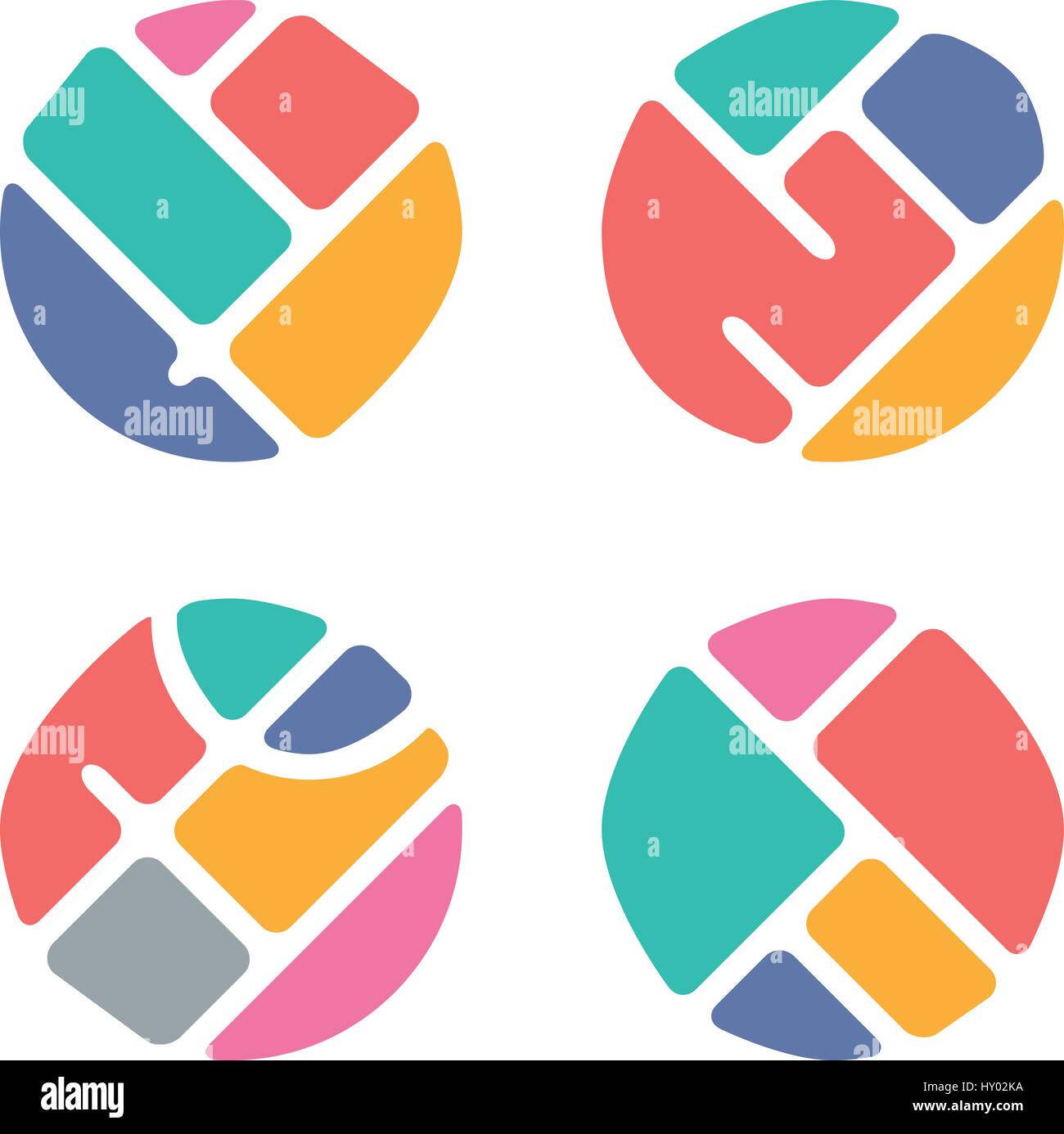 Abstract circle Symbol Design, vector illustration Stock Vector Image ...