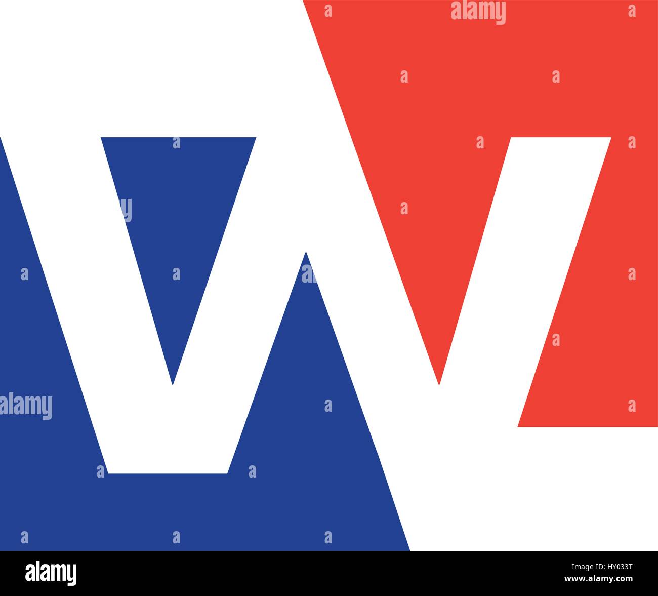 letter W Symbol design illustration, Creative Concept Stock Vector ...