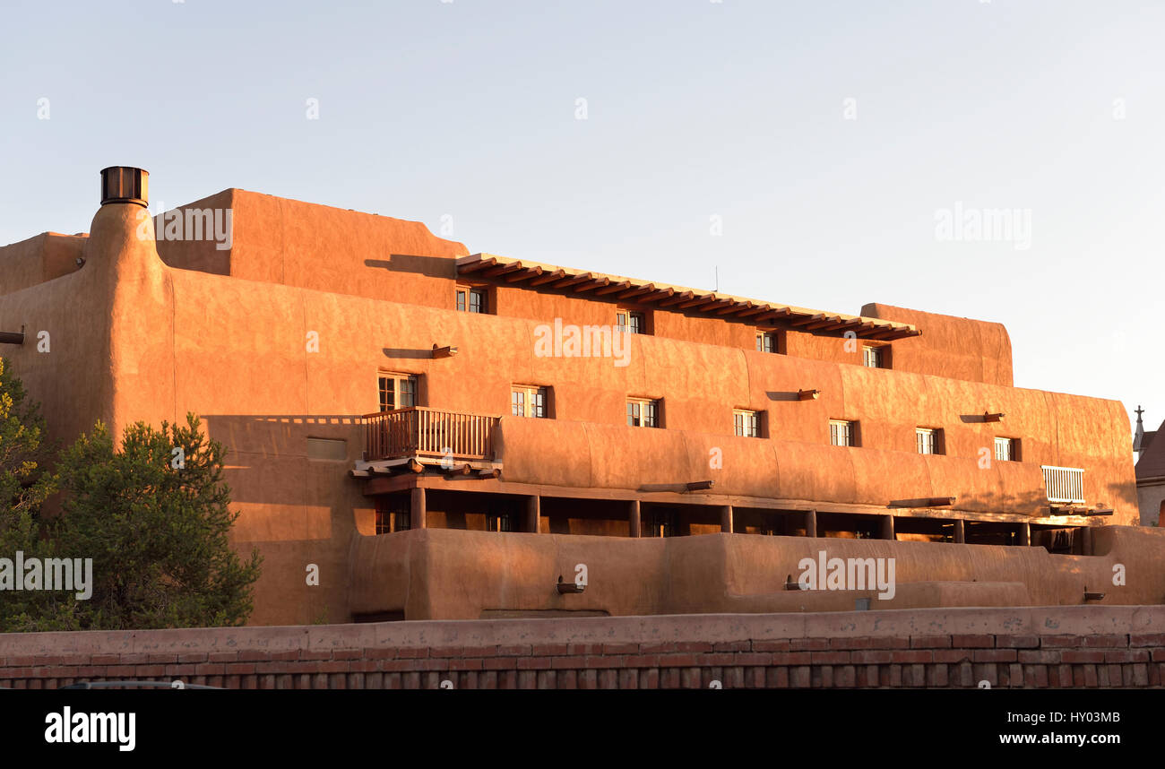 Horton Building Santa Fe Plaza New Mexico USA Stock Photo - Alamy