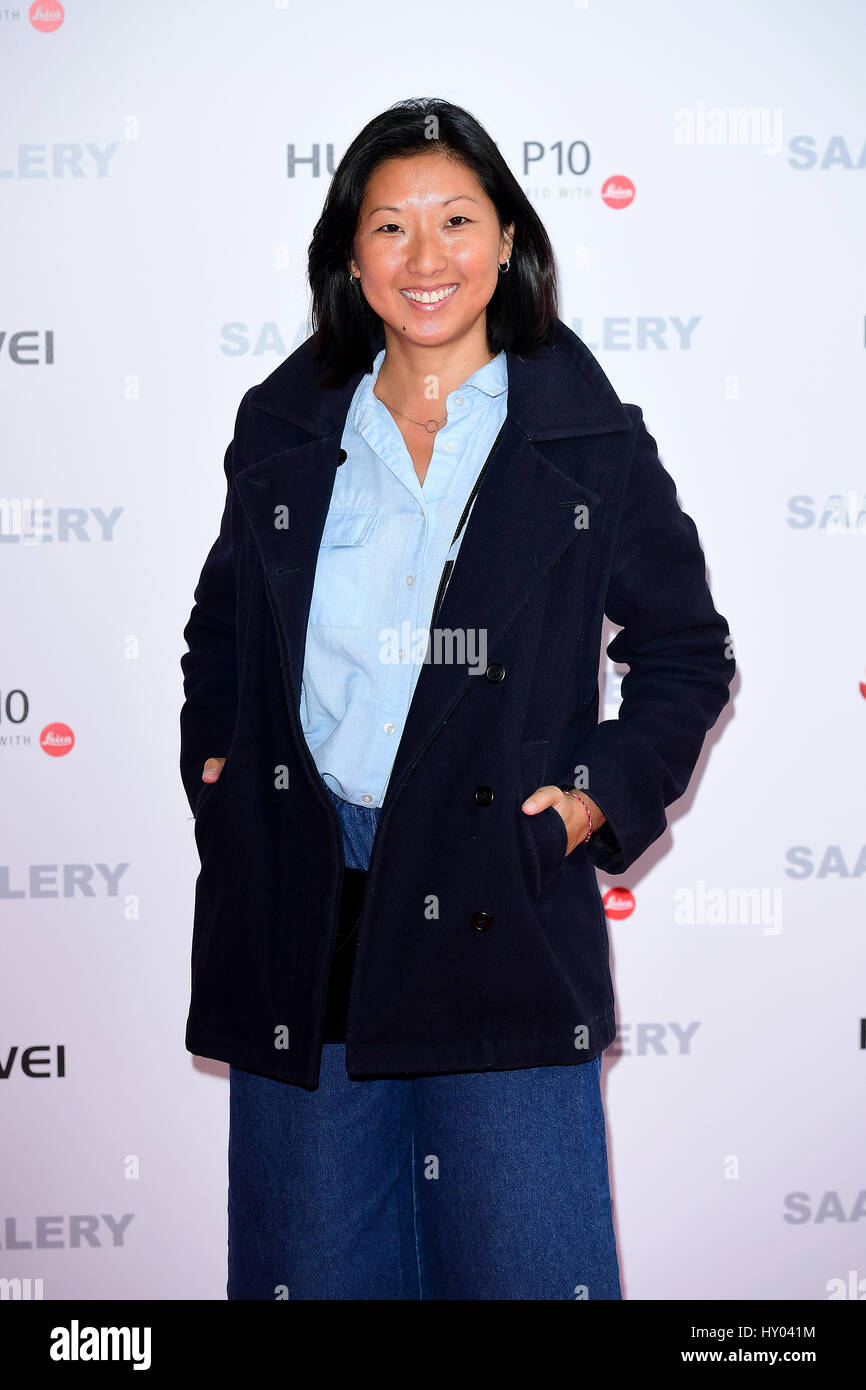 Beatrix Ong attending the From Selfie to Self-Expression exhibition at ...