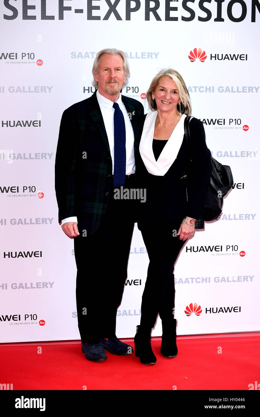 David Robb attending the From Selfie to Self-Expression exhibition at ...