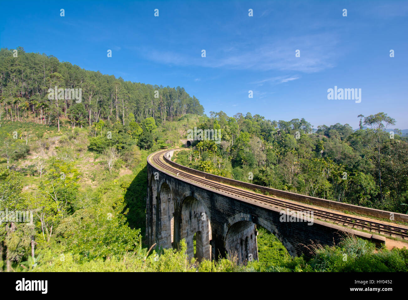 The Main Line Rail Road In Sri Lanka Stock Photo - Alamy