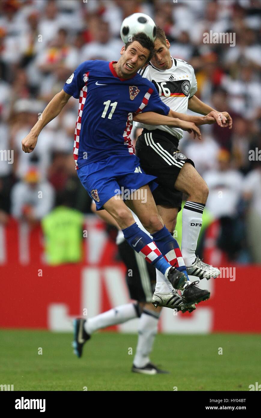 DARIJO SRNA & PHILIPP LAHM CROATIA V GERMANY WORTHERSEE STADION ...