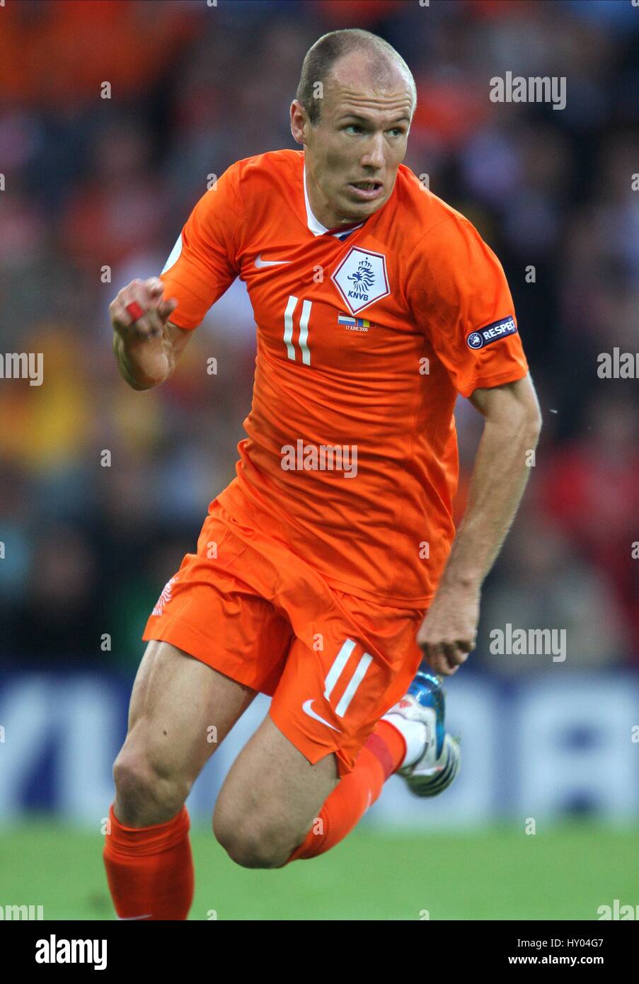 ARJEN ROBBEN HOLLAND & REAL MADRID STADE DE SUISSE BERNE SWITZERLAND 17 ...