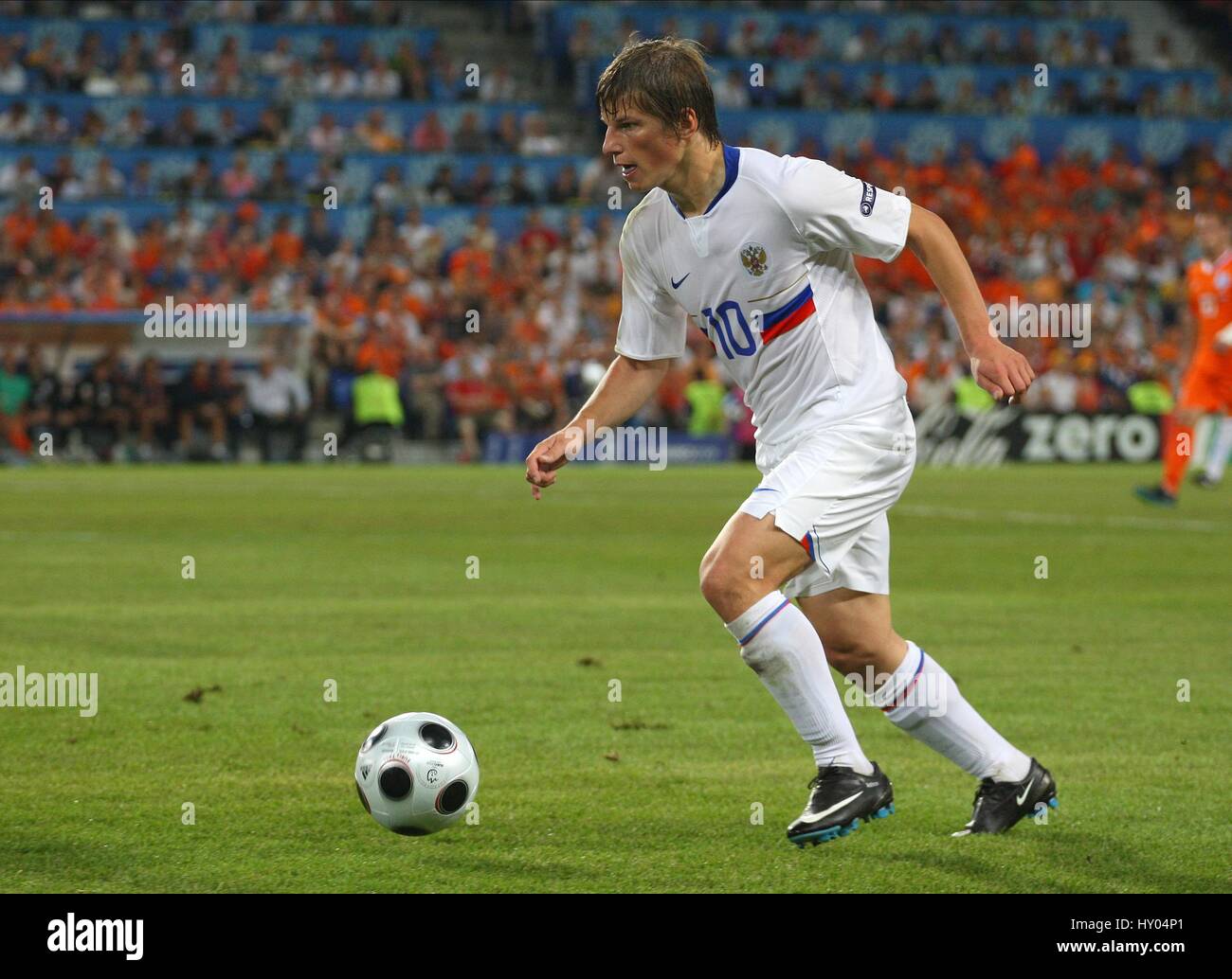 ANDREI ARSHAVIN RUSSIA & ZENIT ST. PETERSBURG ST JAKOB-PARK BASEL ...