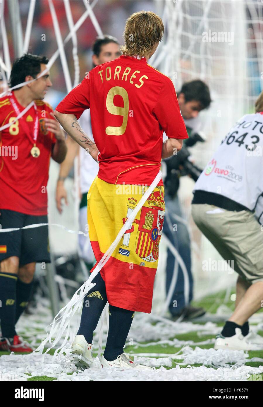 FERNANDO TORRES GERMANY V SPAIN ERNST-HAPPEL-STADION VIENNA AUSTRIA 29 ...