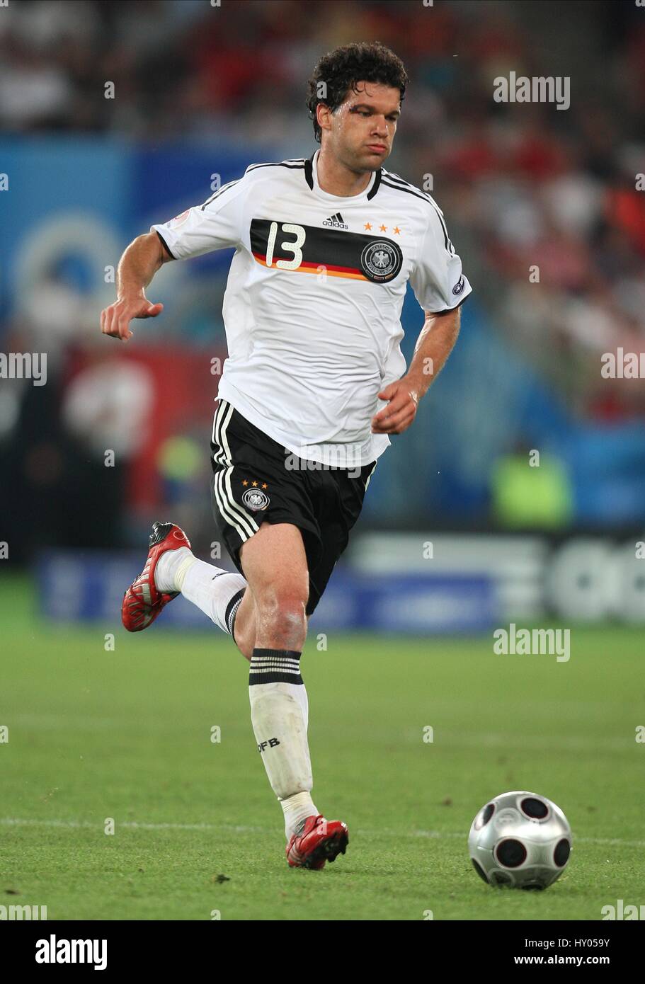 MICHAEL BALLACK GERMANY & CHELSEA FC ERNST-HAPPEL-STADION VIENNA ...