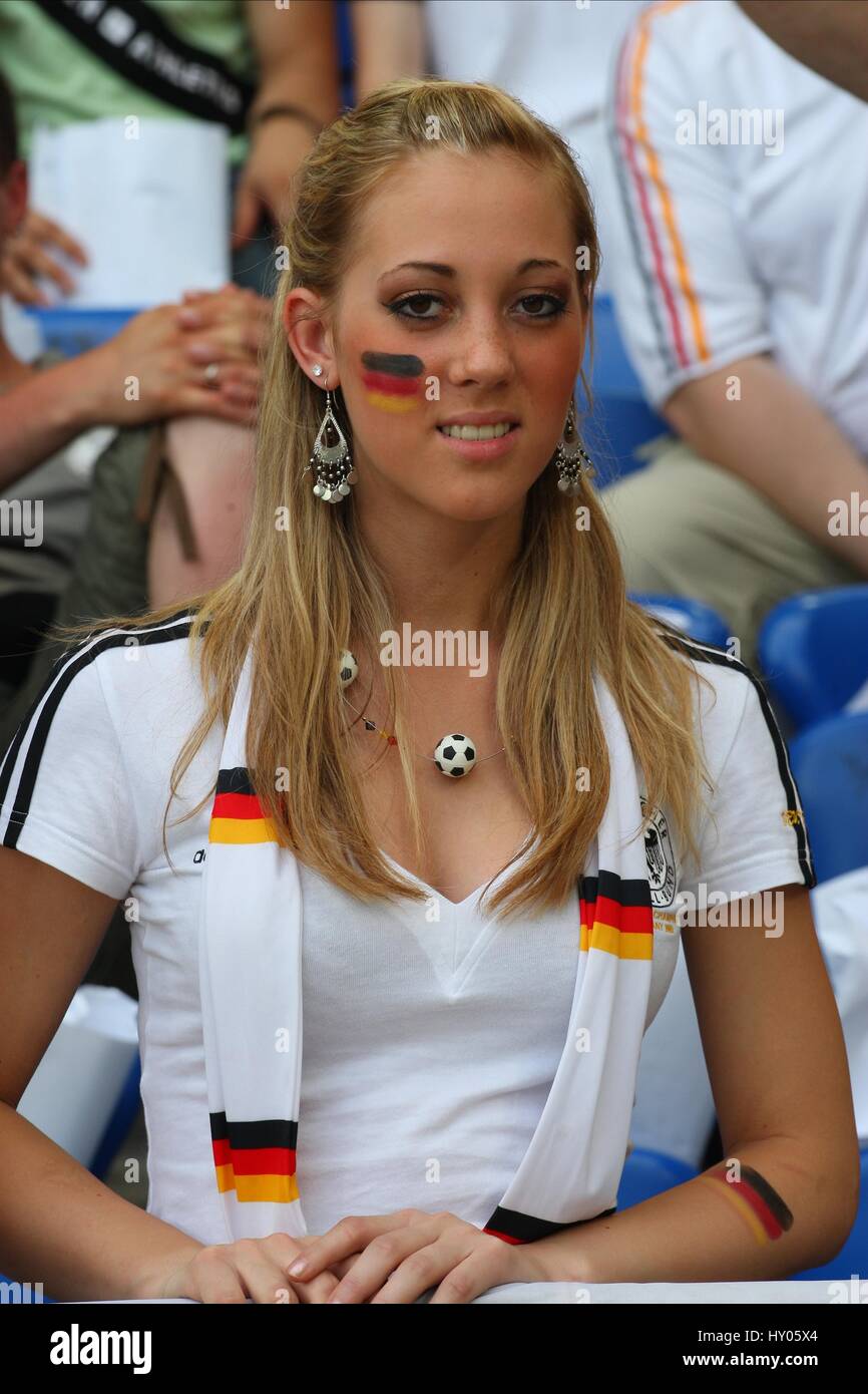 YOUNG GERMAN FAN GERMANY V TURKEY ST JAKOB-PARK BASEL SWITZERLAND 25 ...