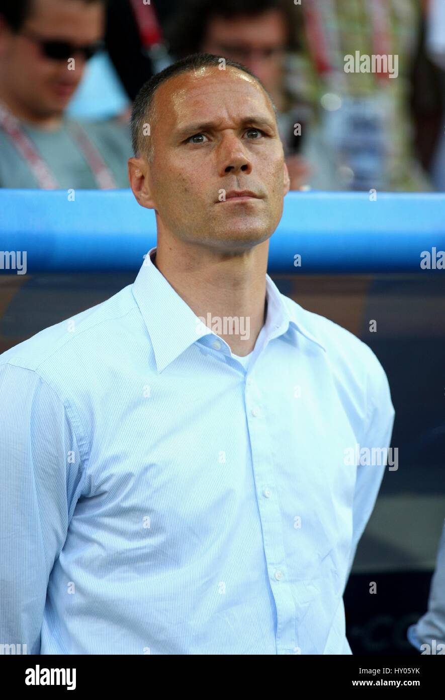 MARCO VAN BASTEN HOLLAND COACH ST JAKOB-PARK BASEL SWITZERLAND 21 June ...