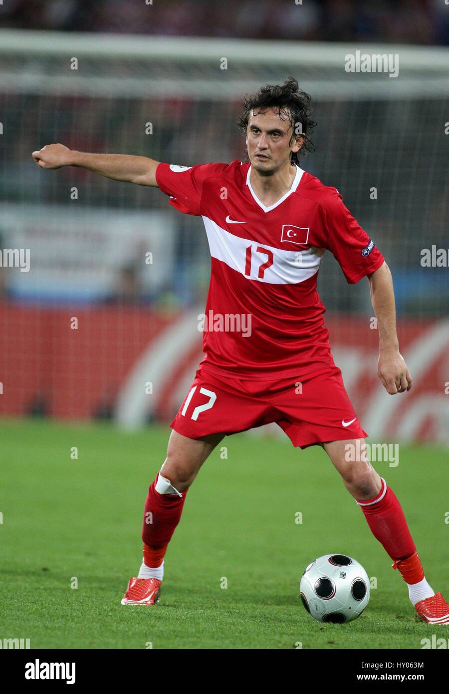 TUNCAY SANLI TURKEY & MIDDLESBROUGH ERNST-HAPPEL STADIUM VIENNA AUSTRIA ...