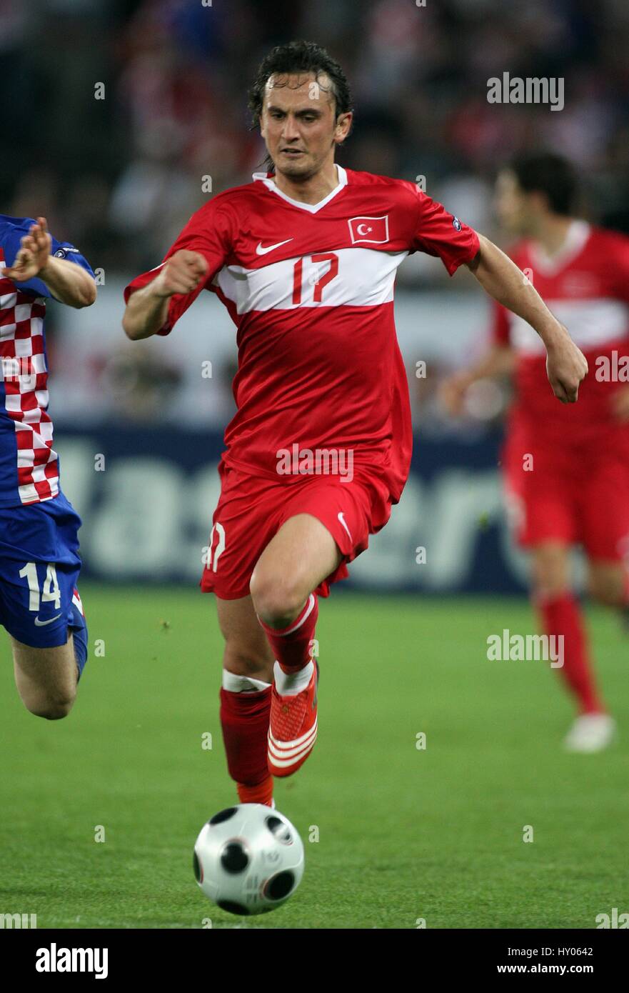 TUNCAY SANLI TURKEY & MIDDLESBROUGH ERNST-HAPPEL STADIUM VIENNA AUSTRIA ...