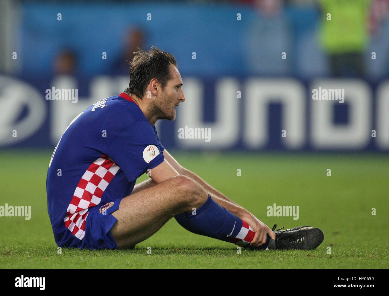 JOSIP SIMUNIC CROATIA & HERTHA BERLIN ERNST-HAPPEL STADIUM VIENNA ...