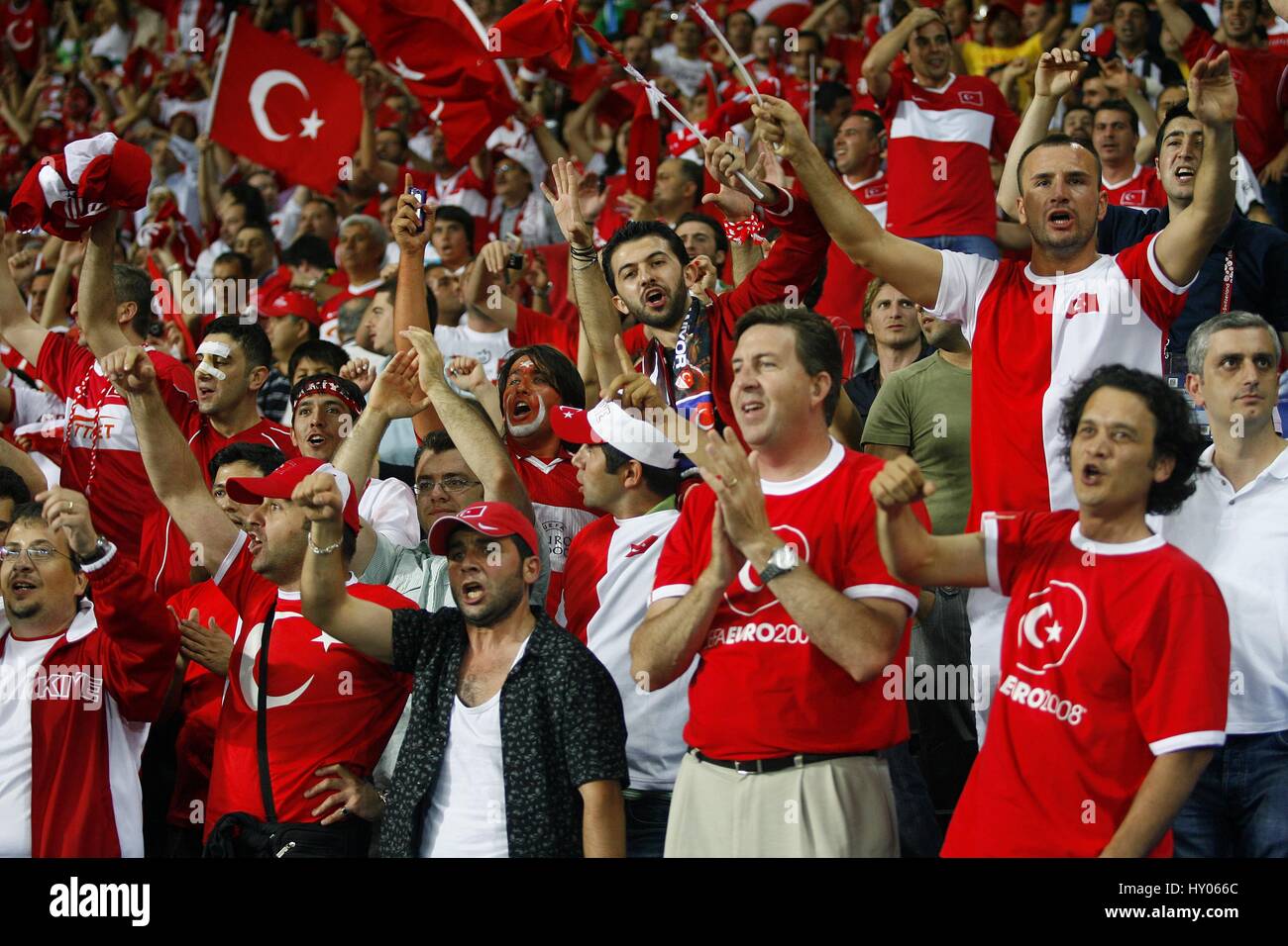 Turkey football fans stadium euro hi-res stock photography and images ...