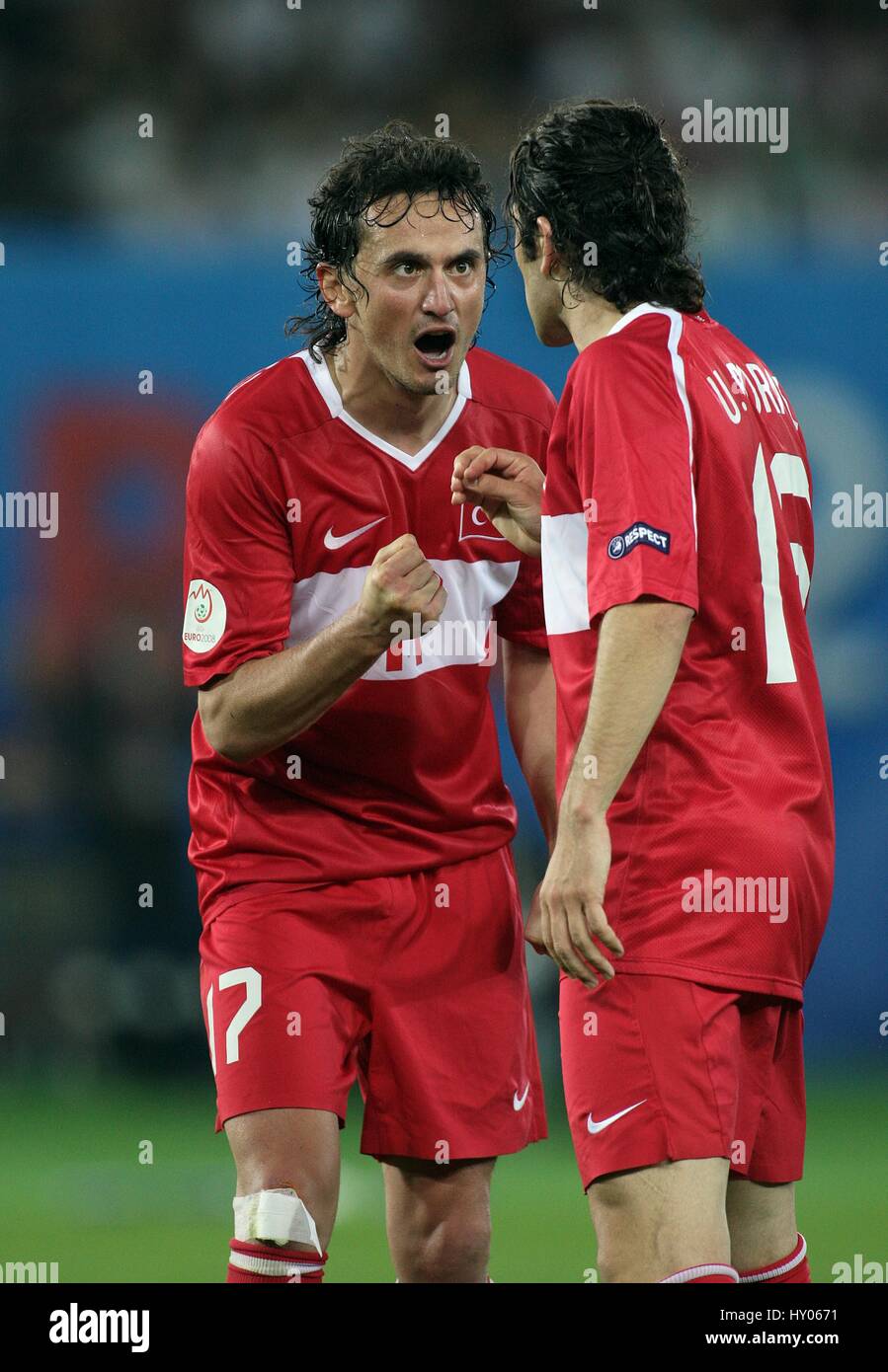 TUNCAY SANLI TURKEY & MIDDLESBROUGH FC ERNST-HAPPEL STADIUM VIENNA ...