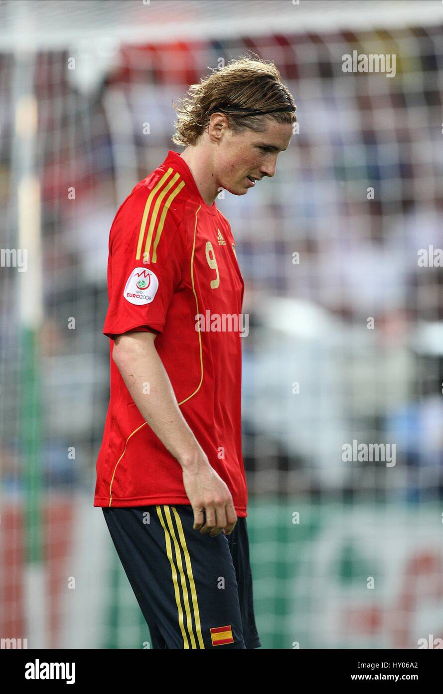 FERNANDO TORRES SPAIN V ITALY ERNST-HAPPEL STADIUM VIENNA AUSTRIA 22 ...