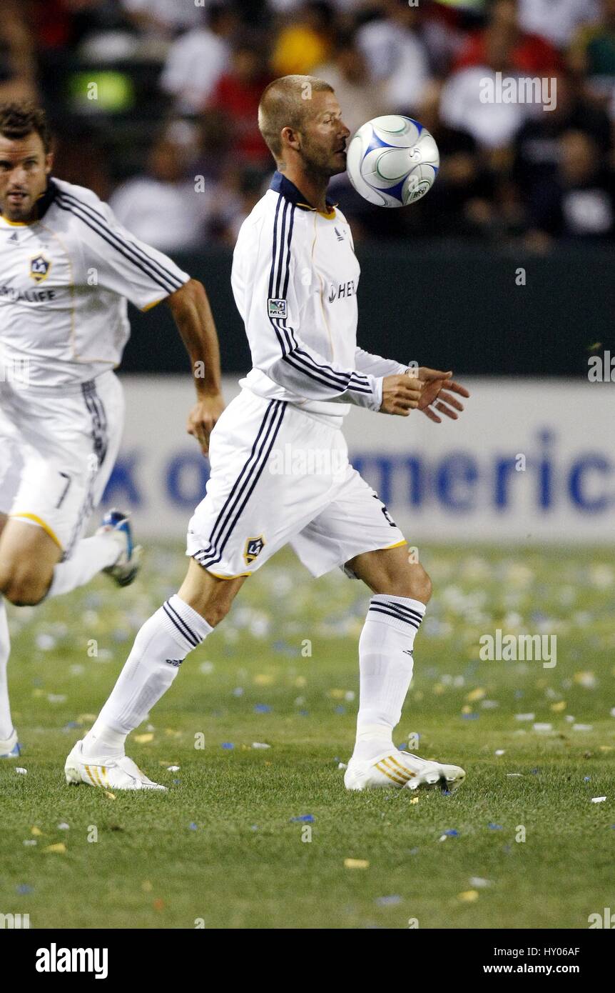 DAVID BECKHAM LOS ANGELES GALAXY HOME DEPOT CENTRE CARSON LOS ANGELES ...