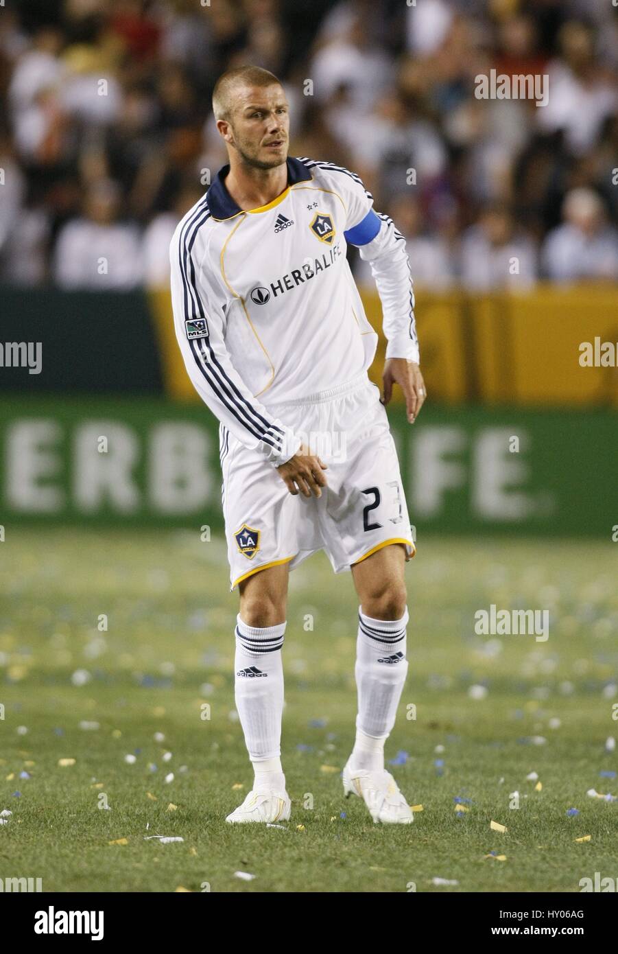 DAVID BECKHAM LOS ANGELES GALAXY HOME DEPOT CENTRE CARSON LOS ANGELES ...