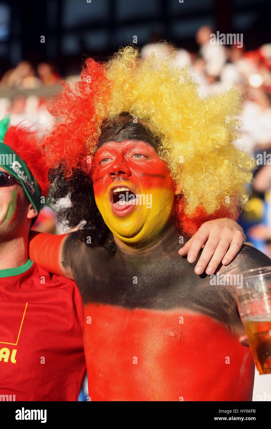 Euro fan park hi-res stock photography and images - Alamy