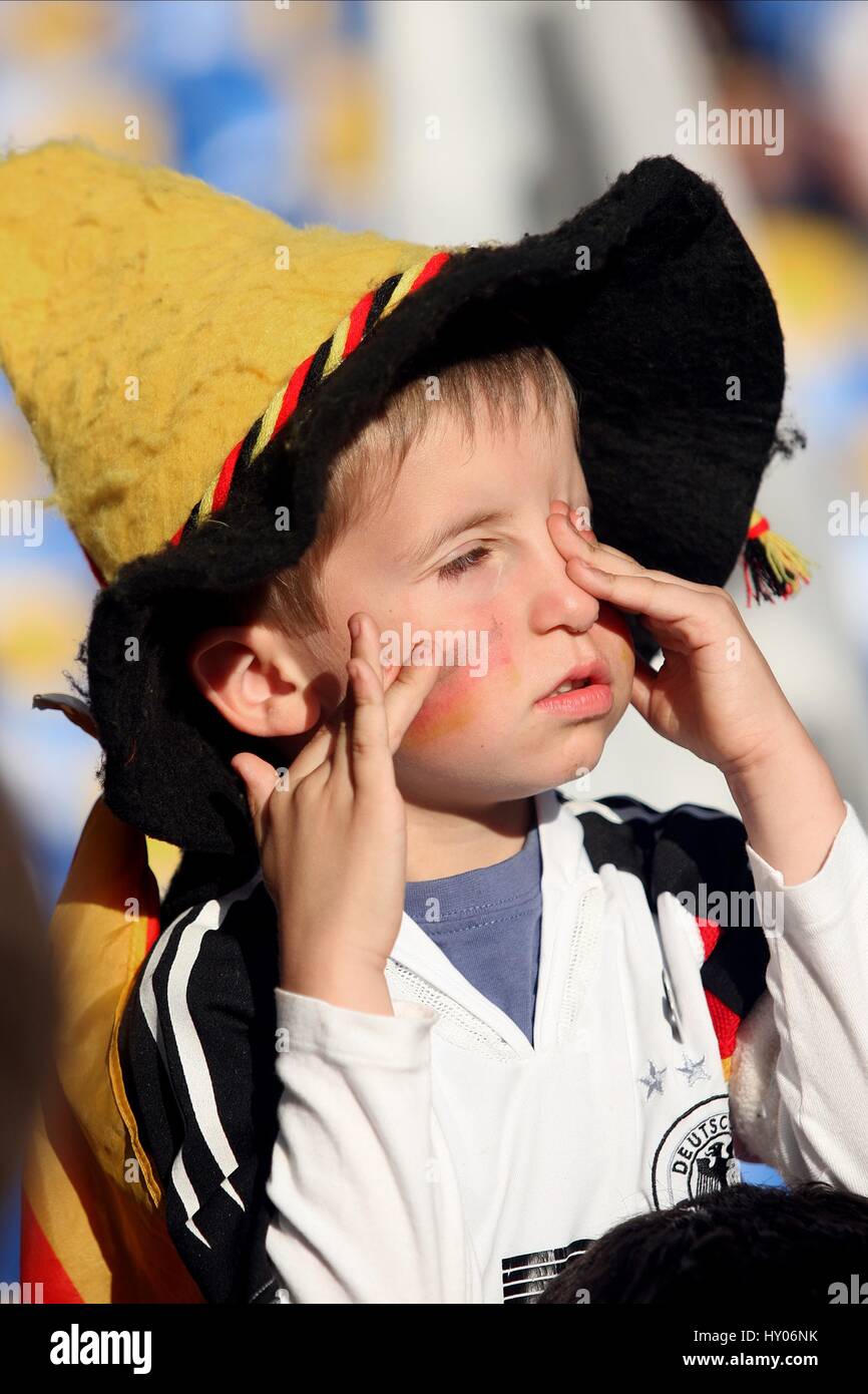 YOUNG GERMAN FAN PORTUGAL V GERMANY ST. JAKOB-PARK BASEL SWITZERLAND 19 ...