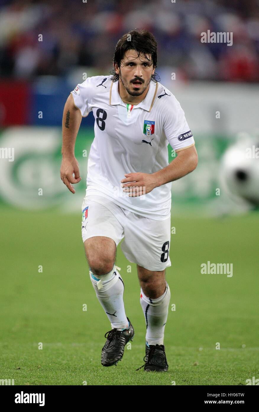 GENNARO GATTUSO ITALY & AC MILAN LETZIGRUND STADUIM ZURICH SWITZERLAND ...