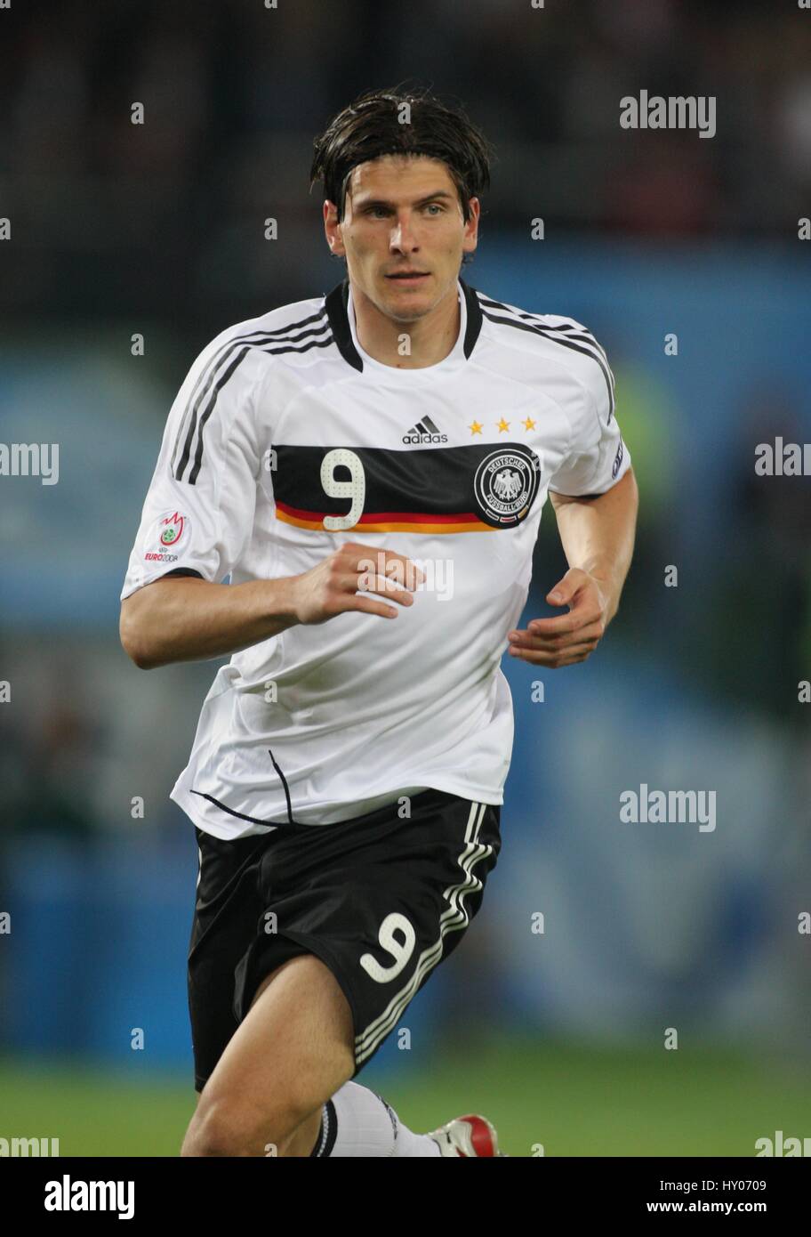 MARIO GOMEZ GERMANY & VFB STUTTGART ERNST-HAPPEL STADIUM VIENNA AUSTRIA ...
