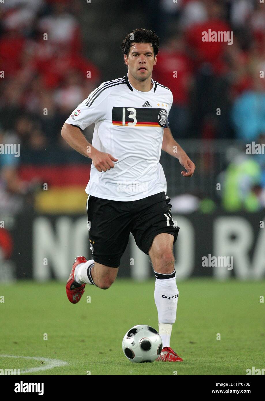 MICHAEL BALLACK GERMANY & CHELSEA FC ERNST-HAPPEL STADIUM VIENNA ...